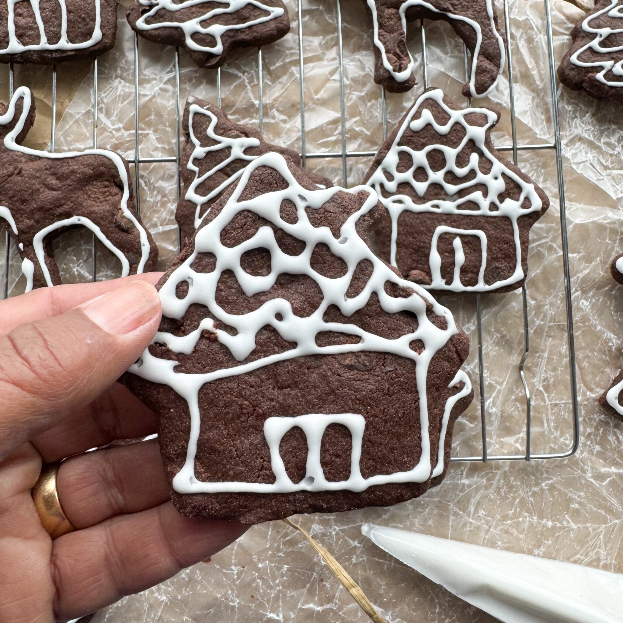 Gluten Free Dairy-Free Double Chocolate Rolled Cookies | Wheat Free Mom