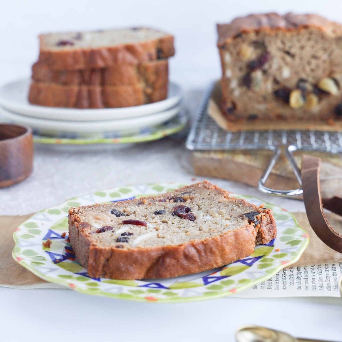 Gluten Free Dried Fruit Loaf | Wheat Free Mom