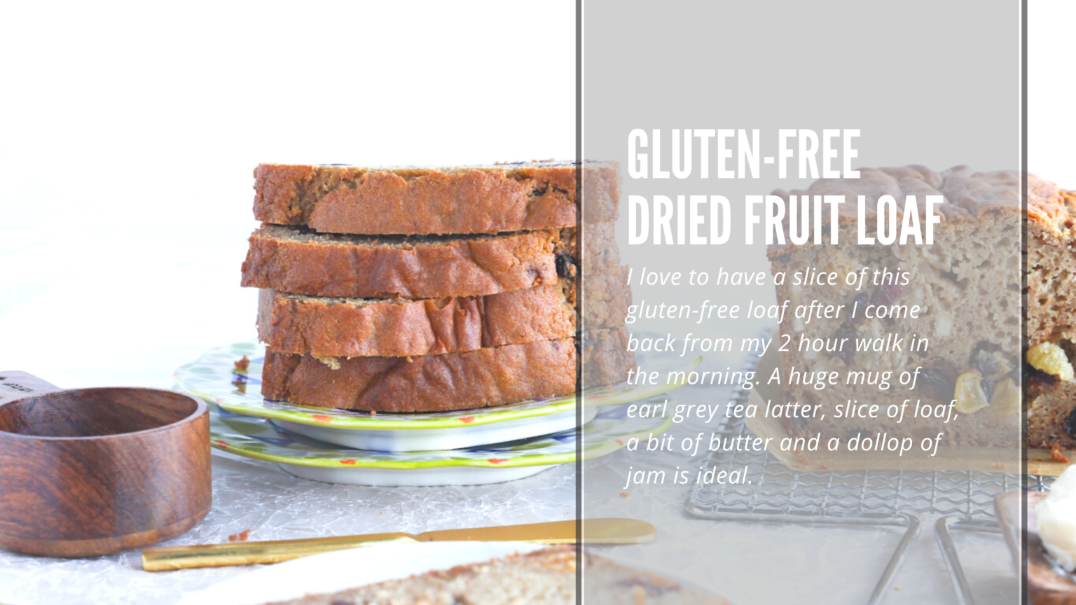 Gluten Free Dried Fruit Loaf | Wheat Free Mom