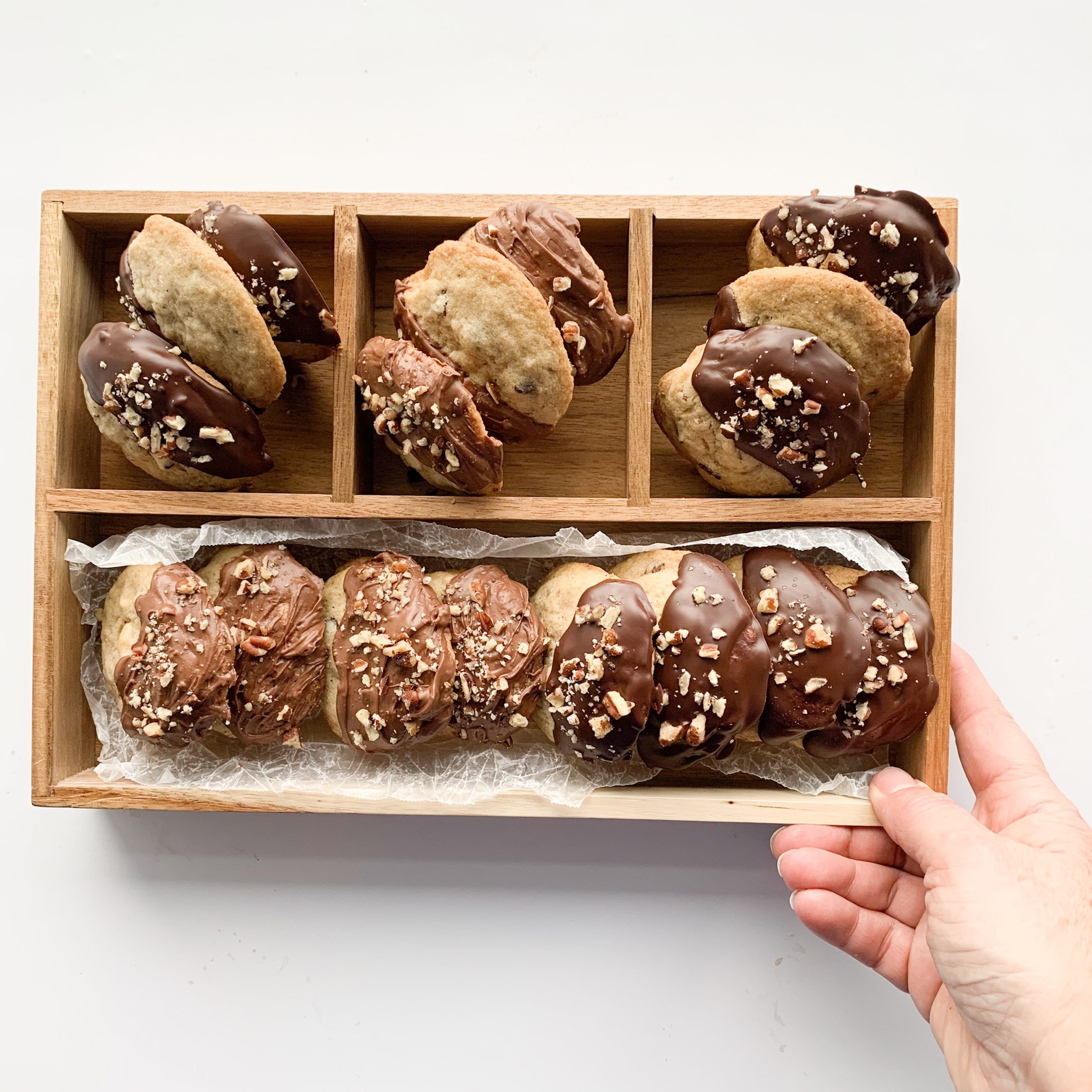 Chocolate Dipped Cookies | Wheat Free Mom