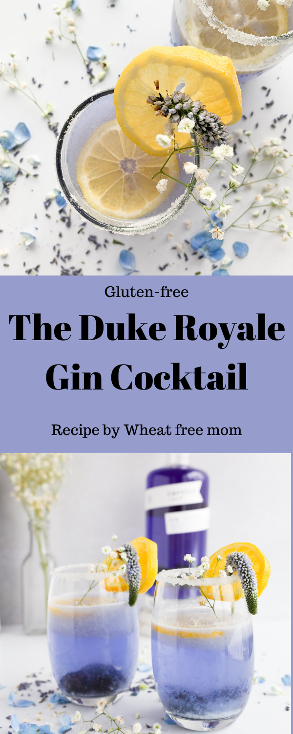 The Duke Royale / A Gin Cocktail | Wheat Free Mom