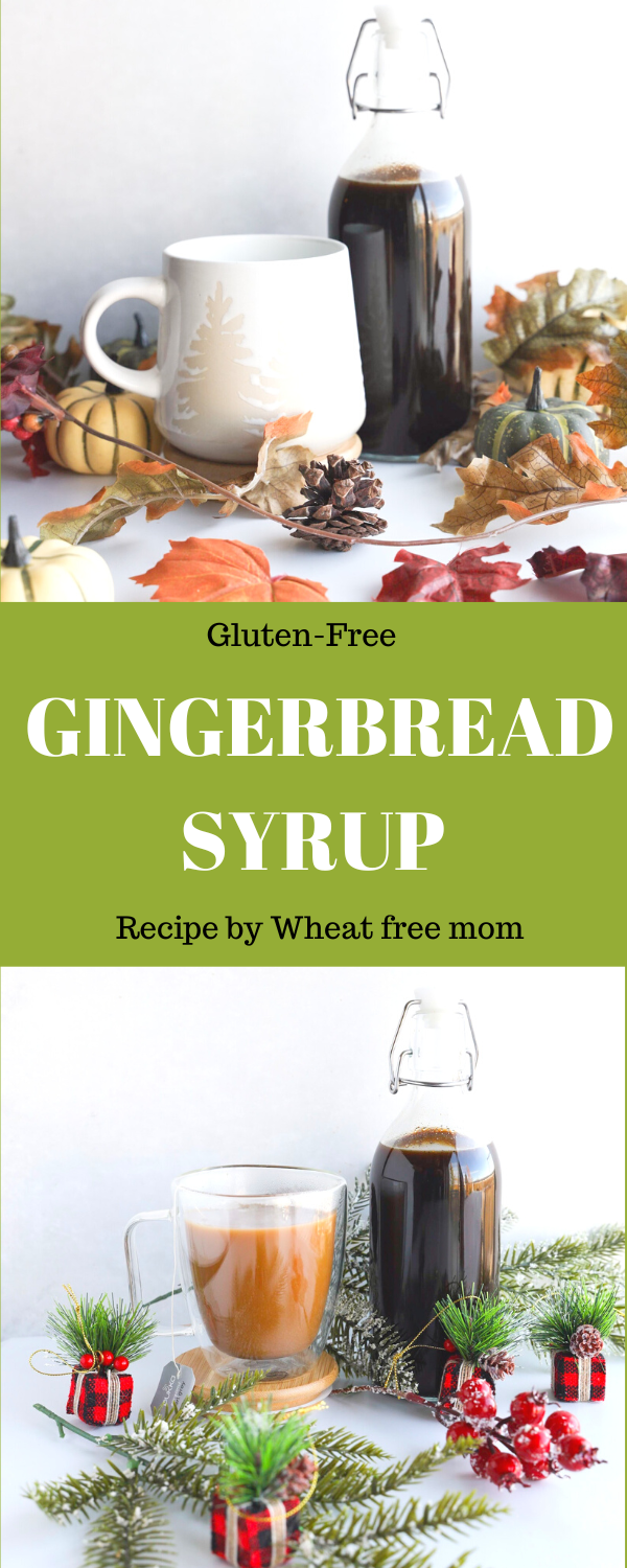 Gluten-Free Gingerbread Syrup | Wheat Free Mom