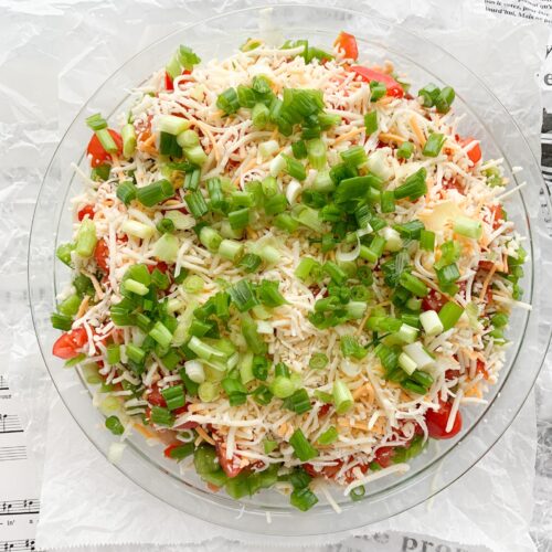 Gluten-Free Layered Shrimp Dip | Wheat Free Mom