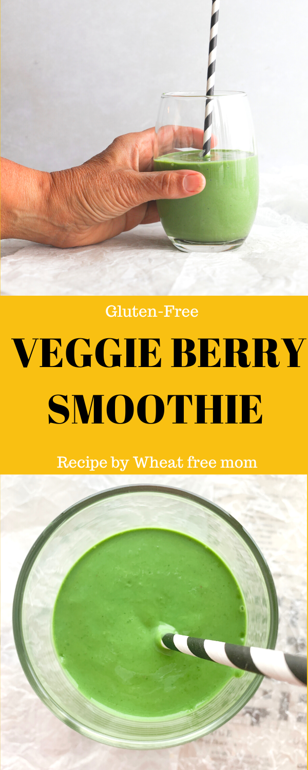 Gluten-Free Veggie Berry Smoothie | Wheat Free Mom