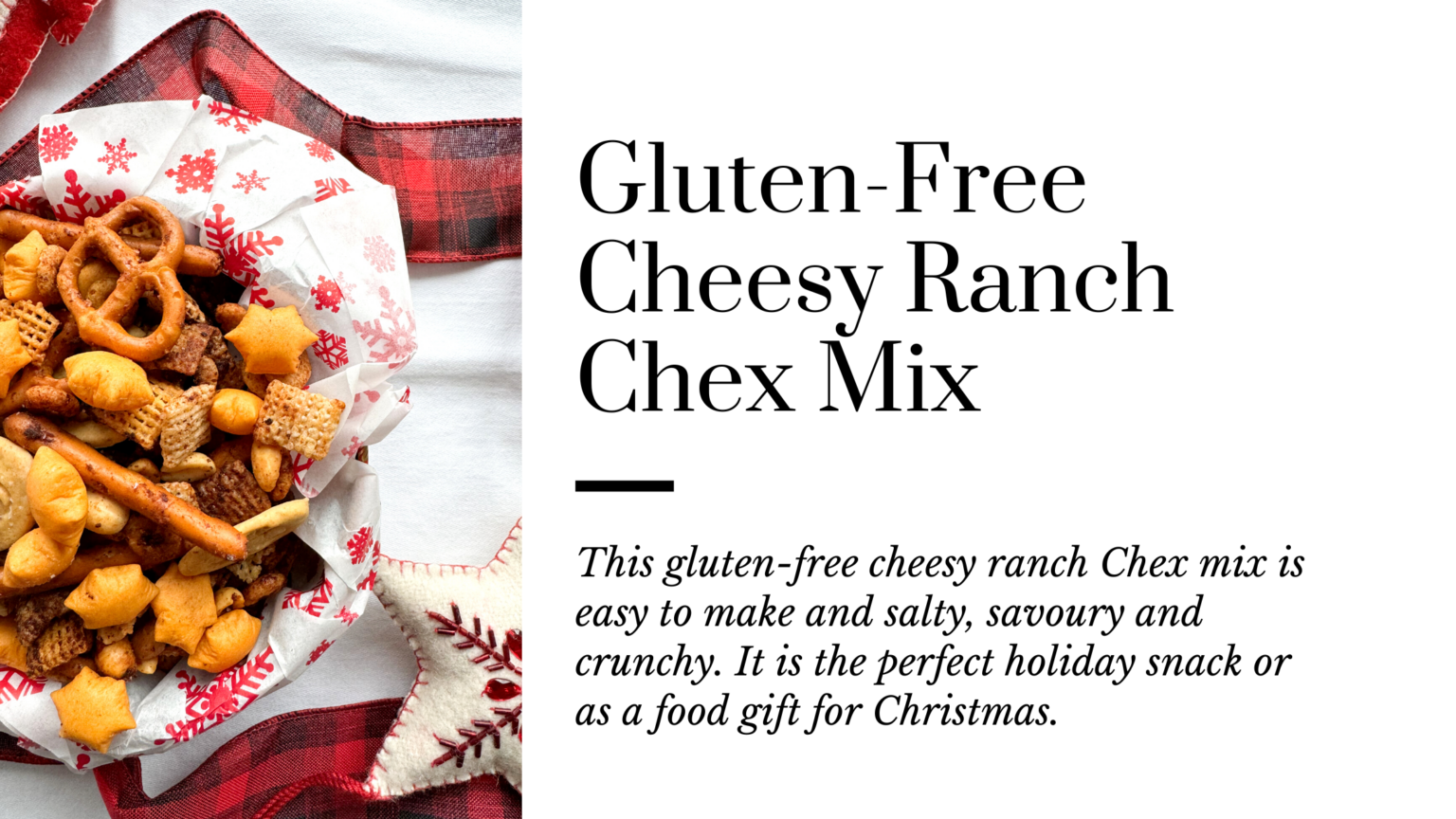 Gluten-Free Cheesy Ranch Chex Mix | Wheat Free Mom